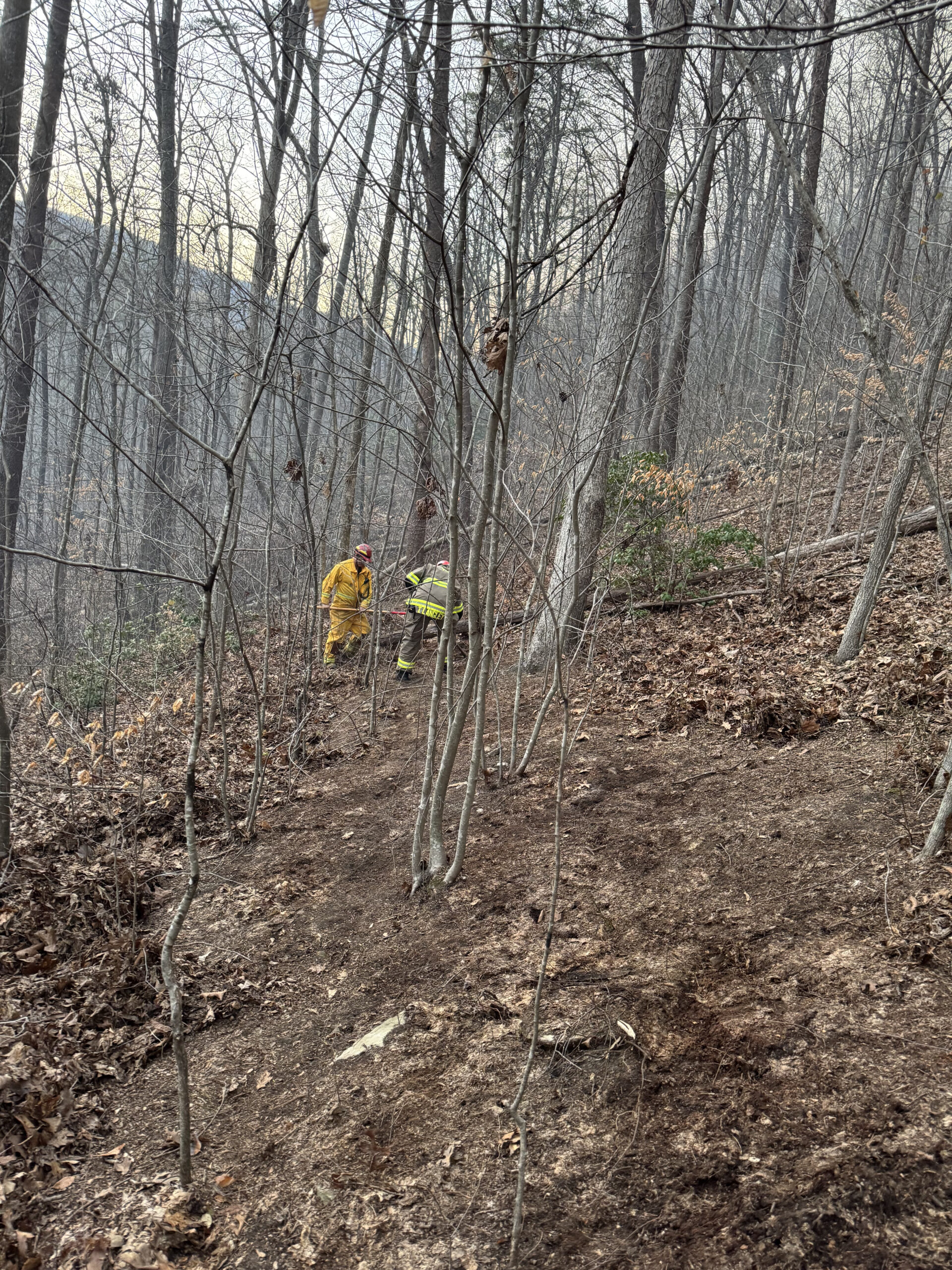 CCRFS, Caryville and La Follette Fire firefighters assisting Anderson ...