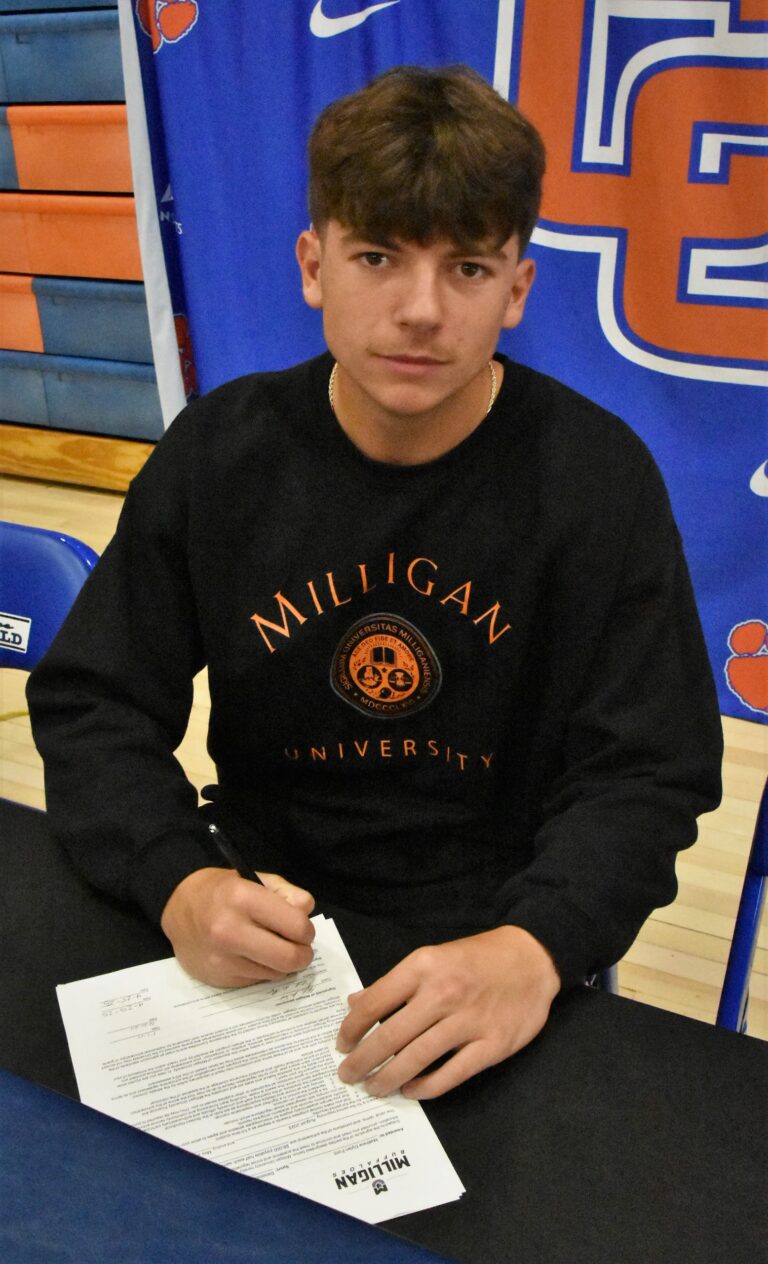 Dylan Ford signs with Milligan University - WLAF