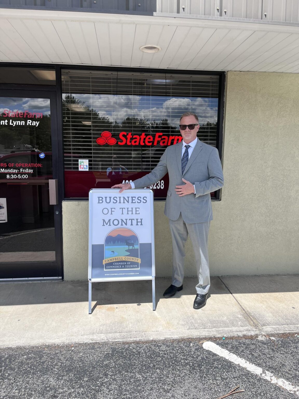 Lynn Ray- State Farm Agent is “Business of the Month” - WLAF