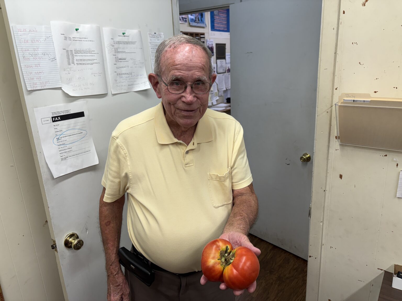 For Pete’s sake! Whatta tomato or tomatoes - WLAF