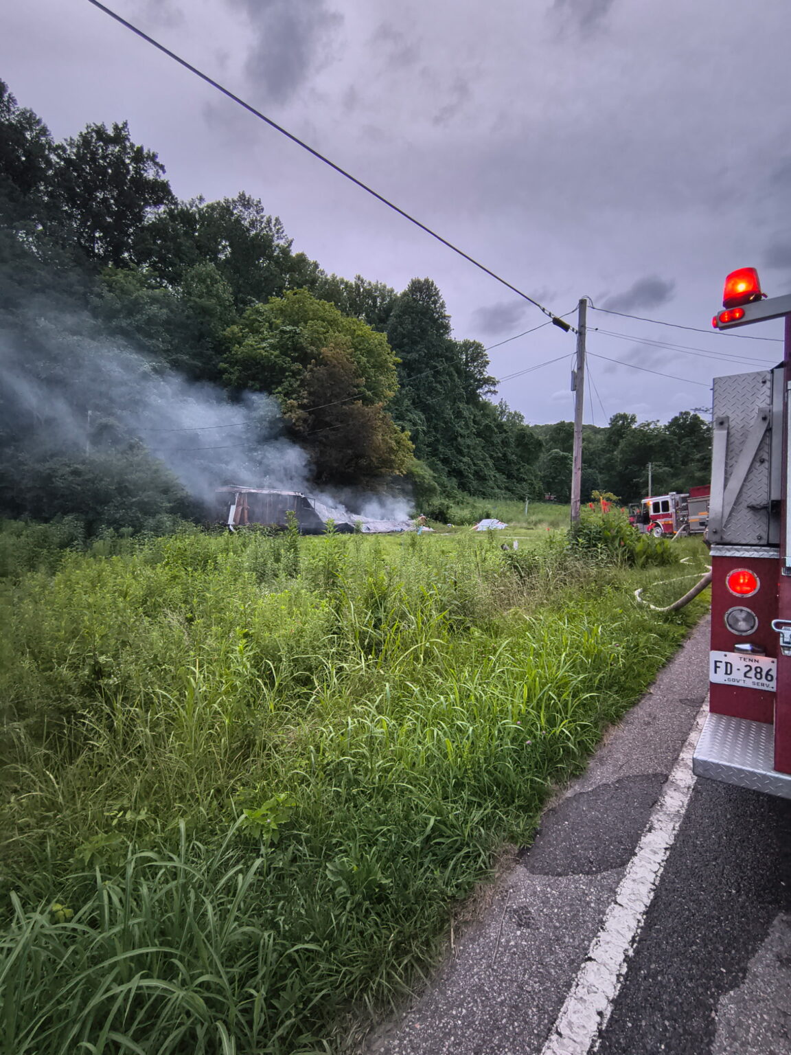 Home fully involved when RVFD Firefighters arrive - WLAF