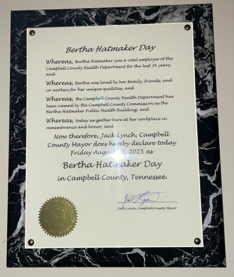 Health Department named for Bertha Hatmaker – WLAF