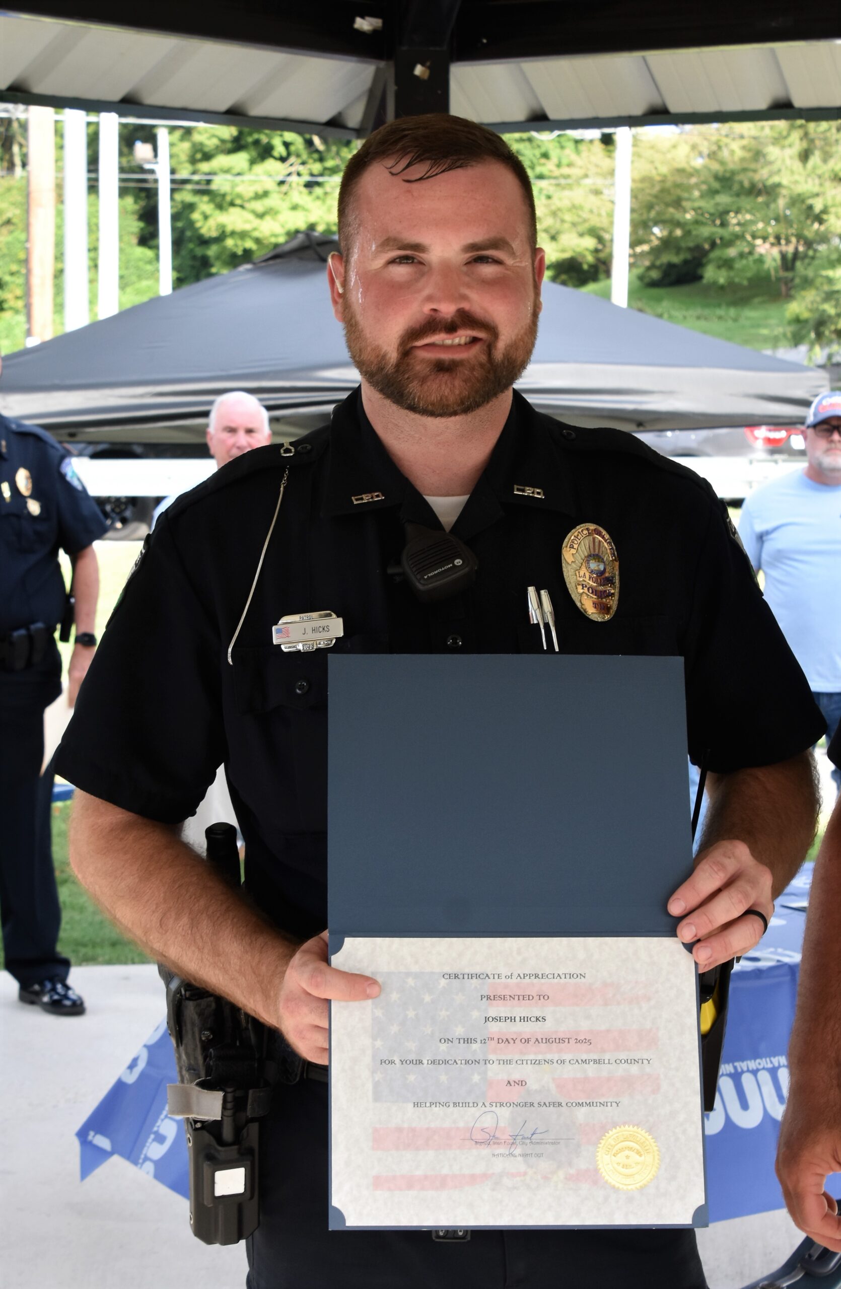 Furguson, Hicks, McCall, Tolliver are Officers of the Year – WLAF