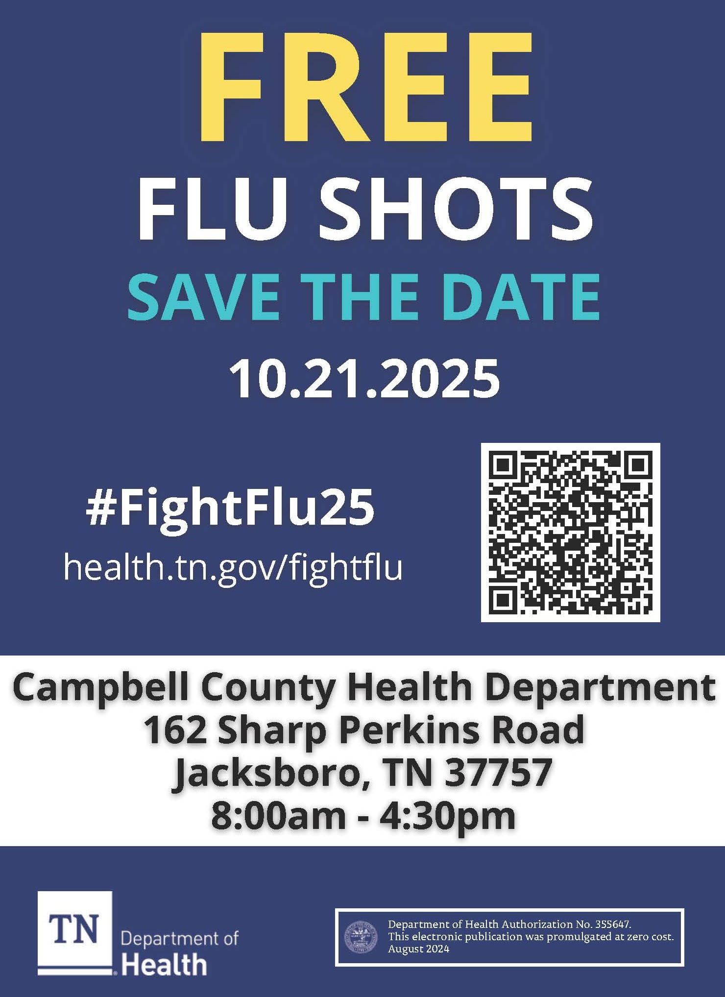 Health Department offers free flu shots today, Tue., Oct. 21 - WLAF