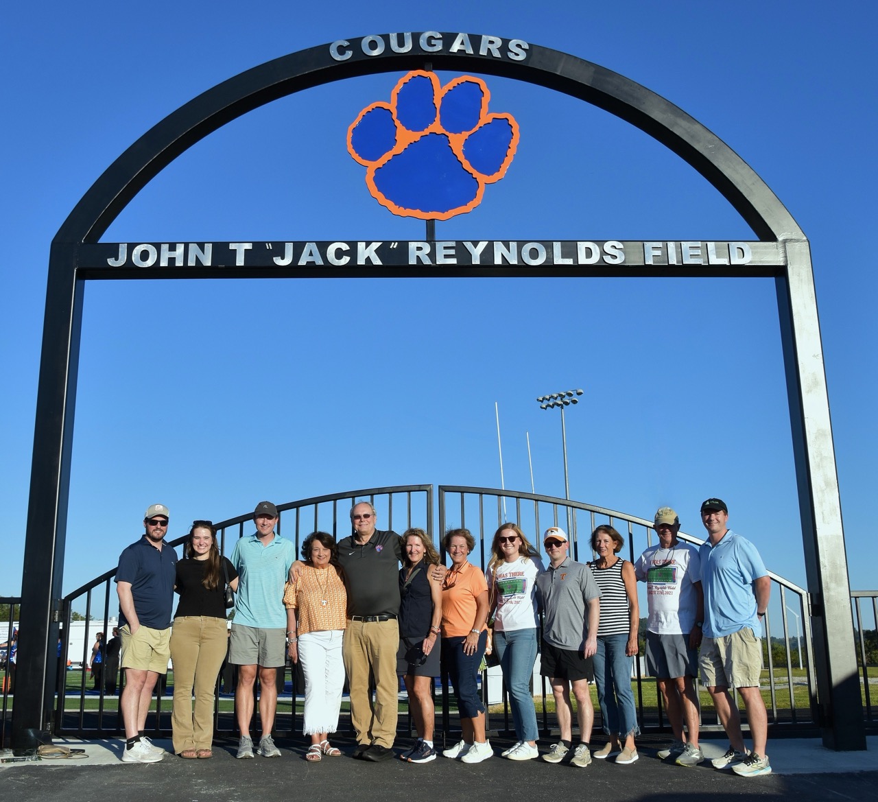 Jack Reynolds Arch welcomes you to Reynolds Field – WLAF