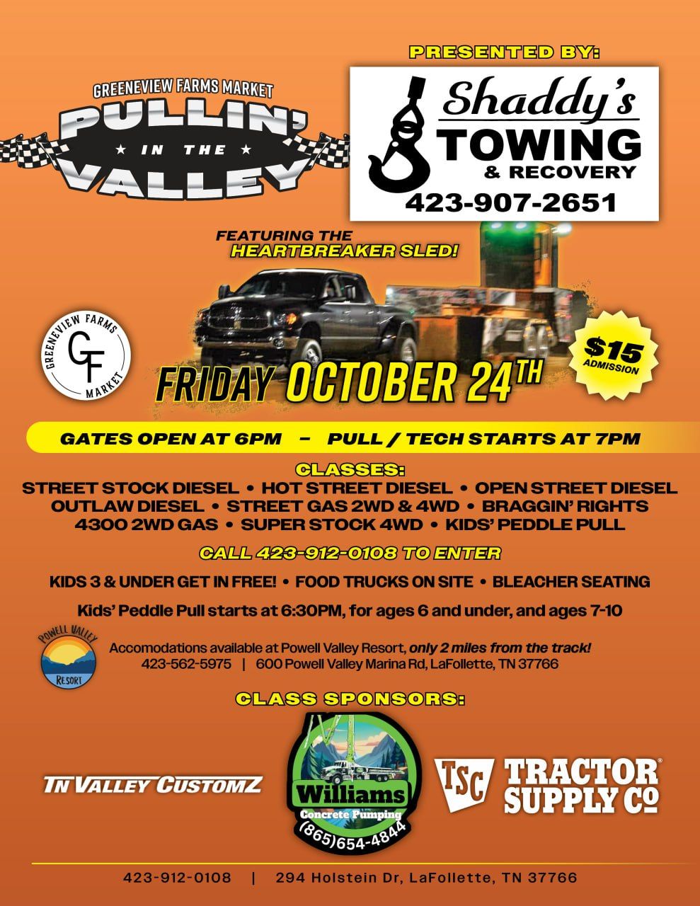 ‘Pullin in the Valley’ comes to Greeneview Farms Market this Friday – WLAF