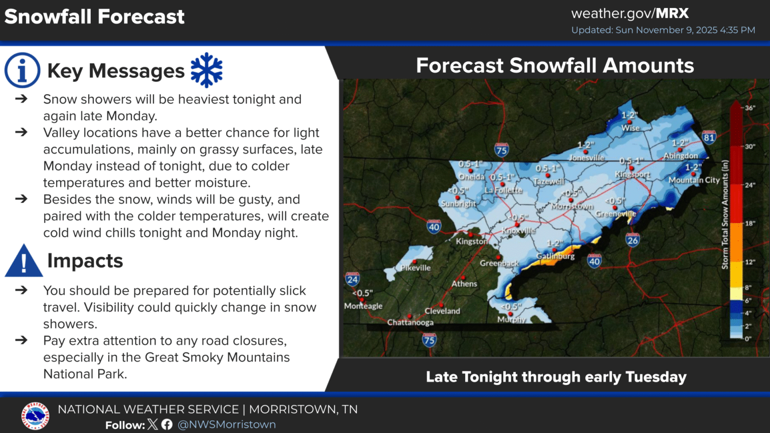Slippery spots, dangerously cold wind chills open Monday - WLAF