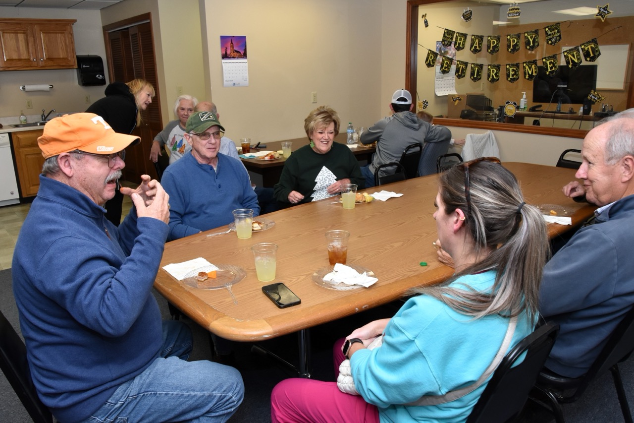 Friends and family celebrate David Rutherford - WLAF