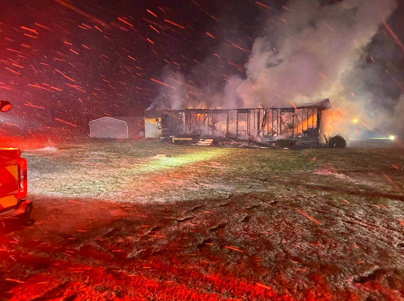 La Follette House Fire: Minor Injuries Reported During Snowstorm ...