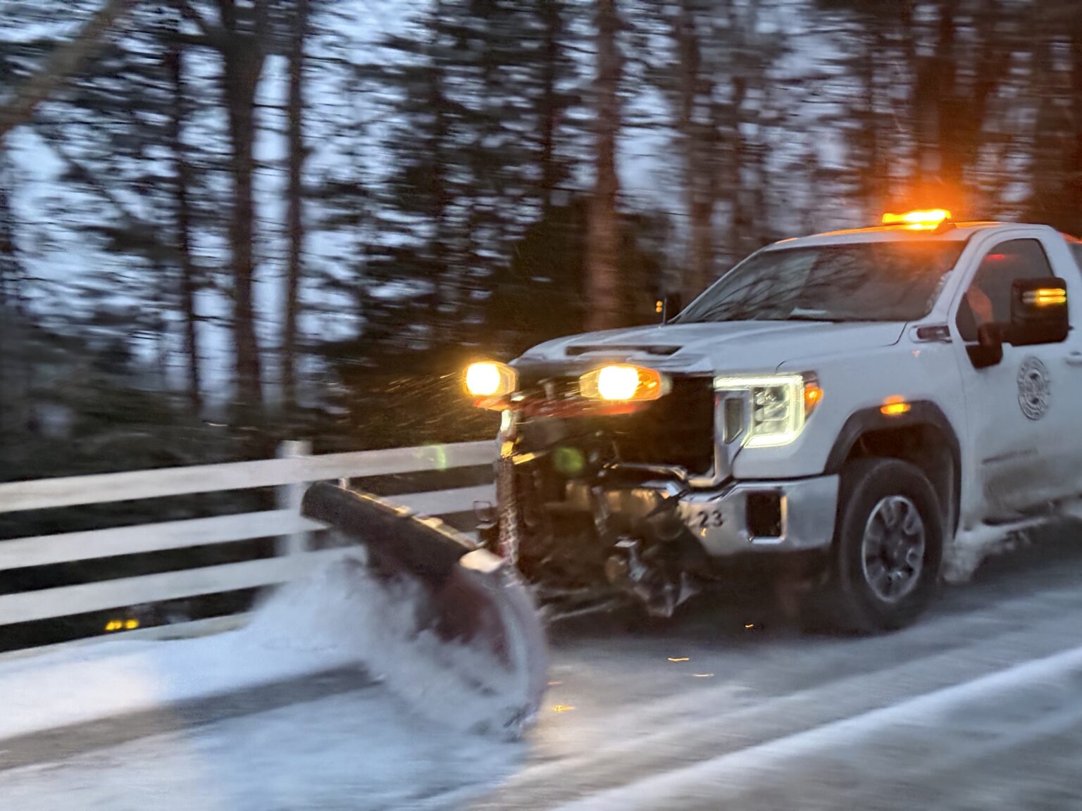 Snow plow operators have been pushing snow since Friday night – WLAF