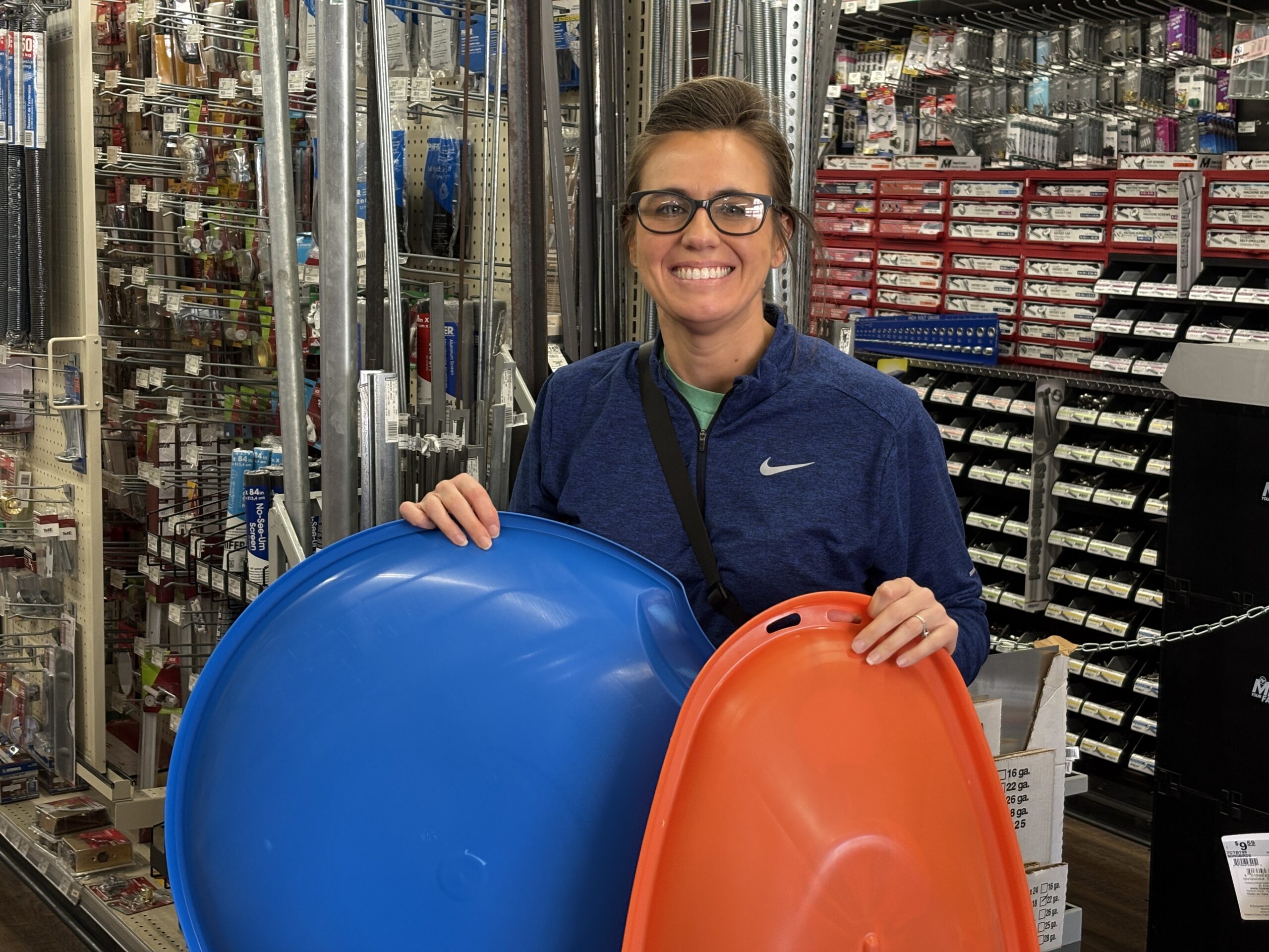 Sleds, ice melt in demand at Smith ACE Hardware – WLAF
