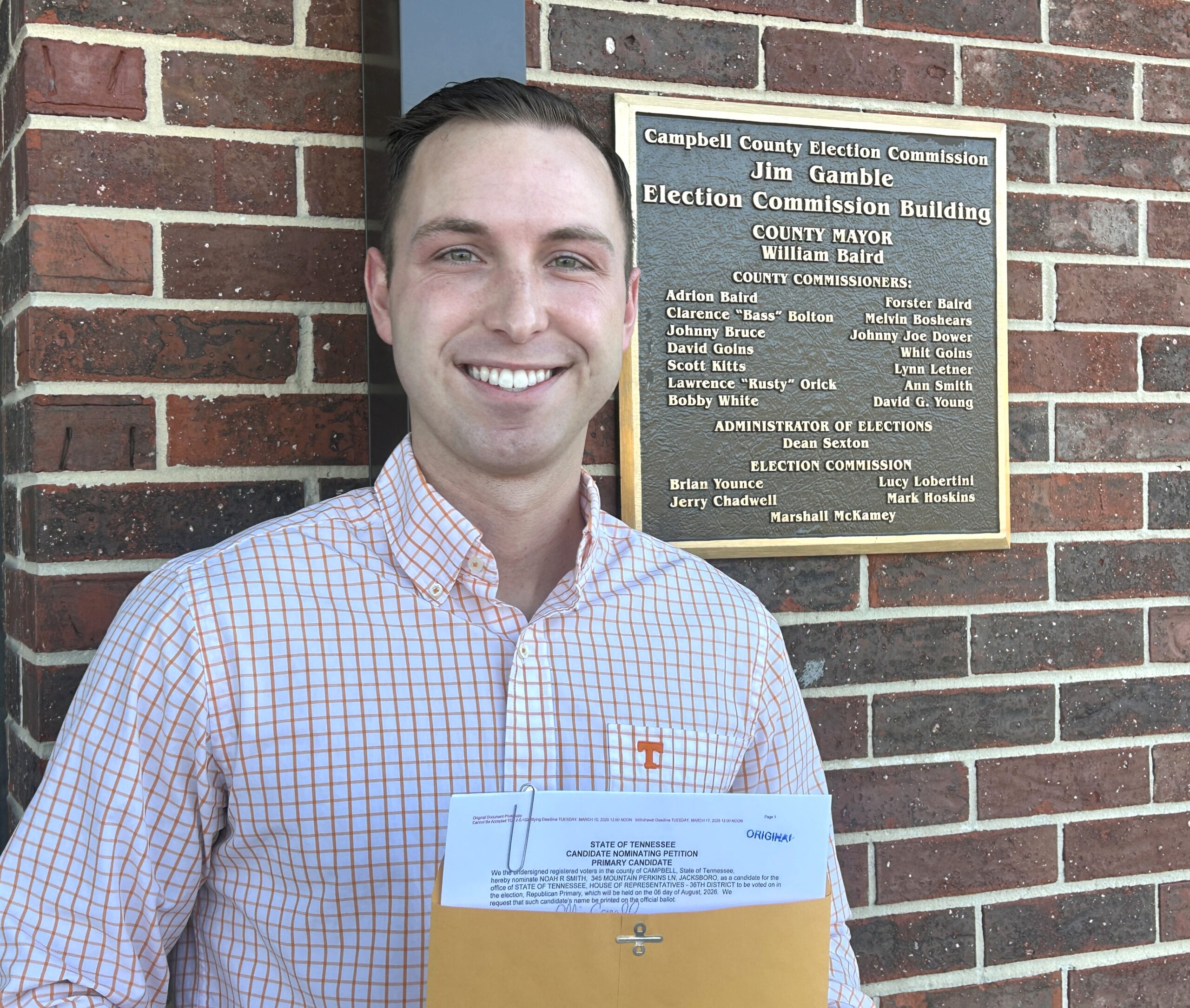 Noah Smith announces campaign for State Representative in Tennessee ...